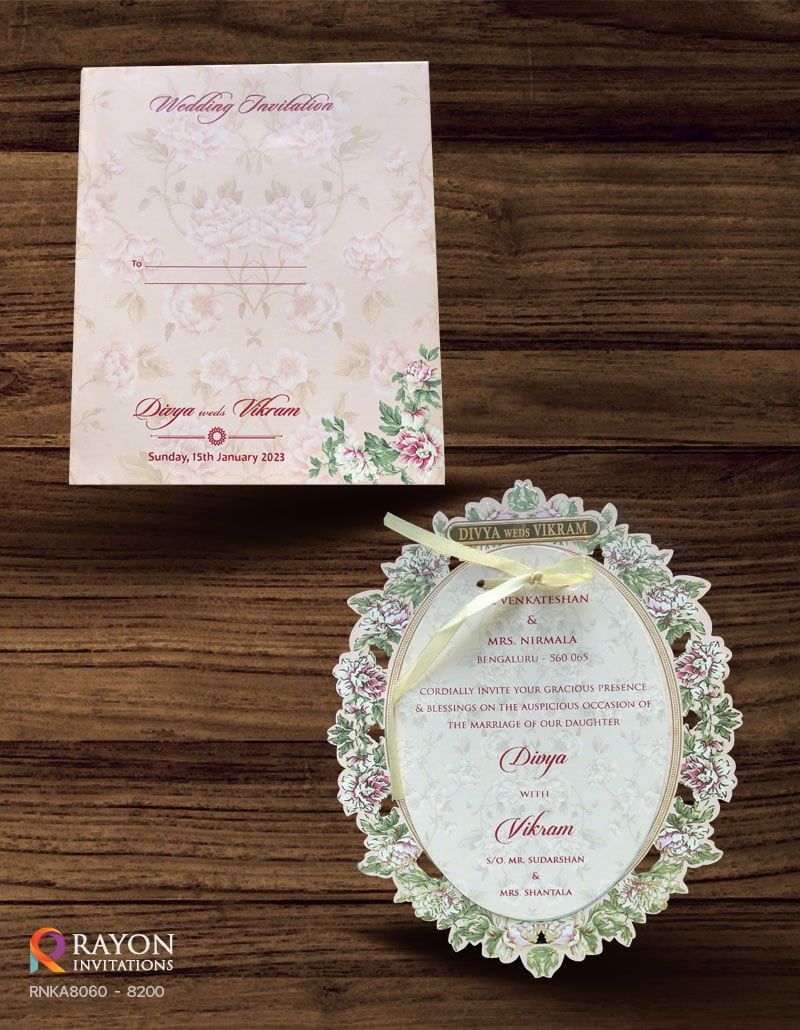 Rayon Invitations | Wedding Cards & Printing in Thrissur