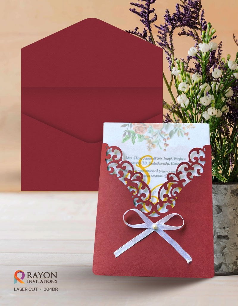 Laser Cut Invitation Cards | Customized Invitation Cards