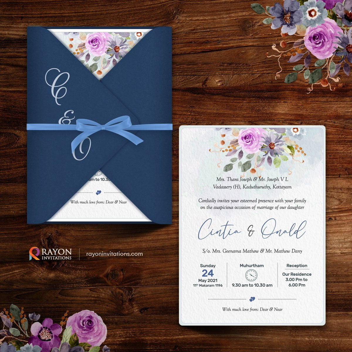 Wedding Cards Jammu And Kashmir | Rayon Invitations